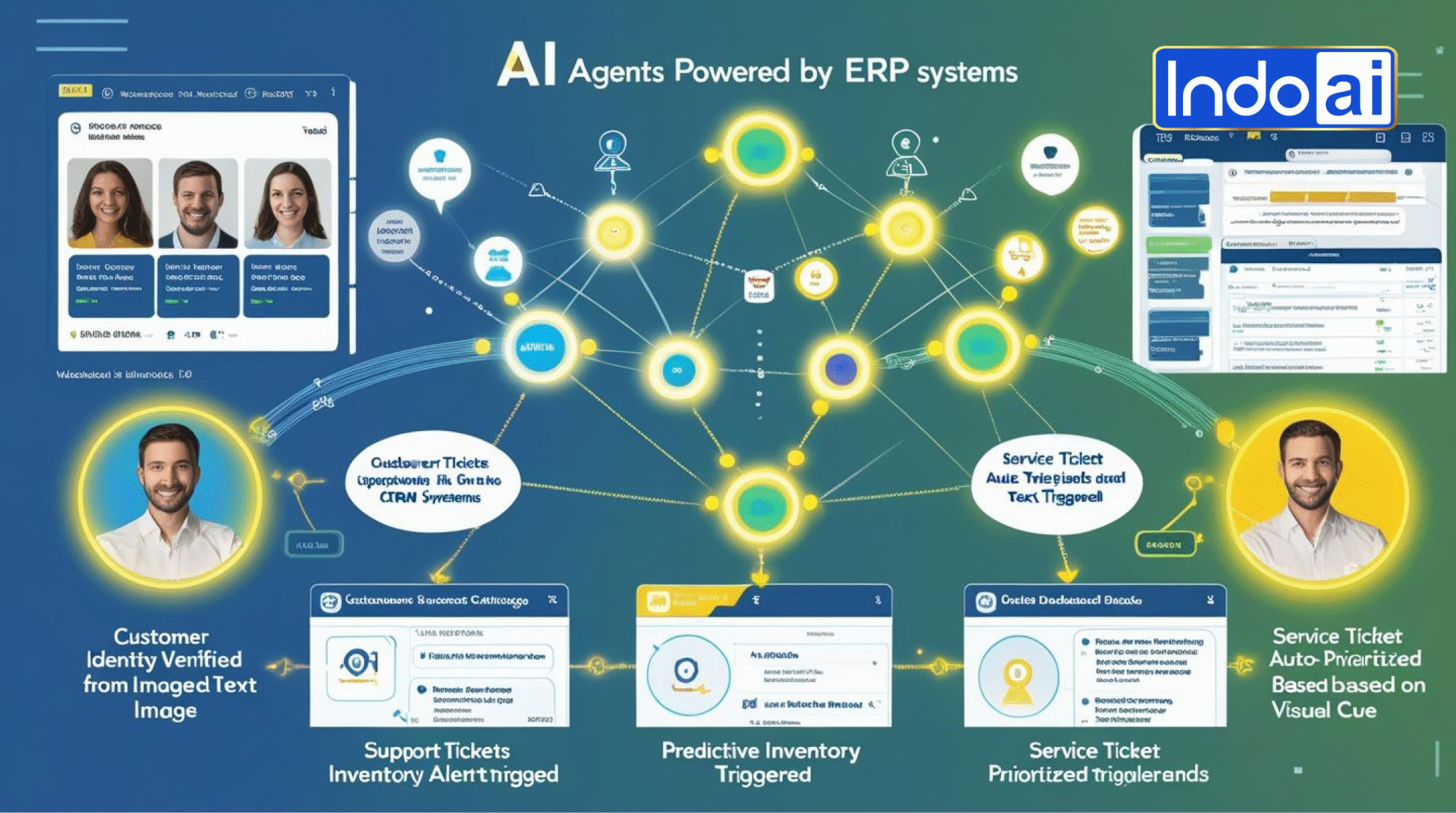 AI Agents in CRM & ERP Integration: Key Insights